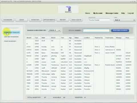 used car management software - YouTube
