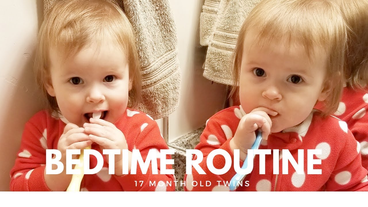 Bedtime Routine | 17 Month Old Twins - YouTube