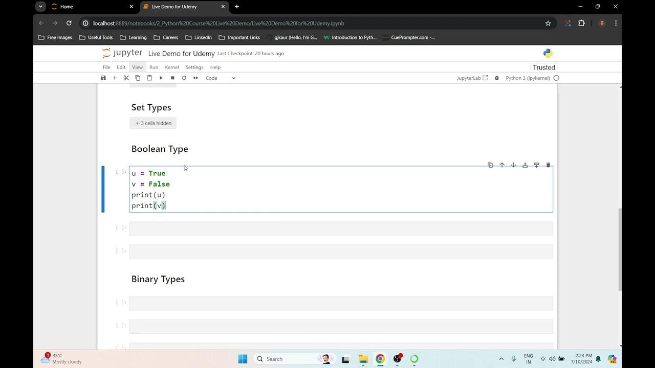 Boolean Type - YouTube