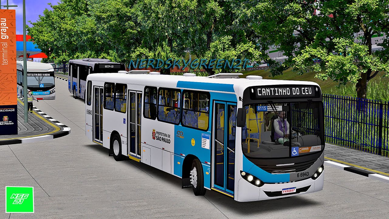 [OMSI 2] LANÇAMENTO Comil Svelto 2012 mb of-1721 Bluetec 5 Padrão SP by ...