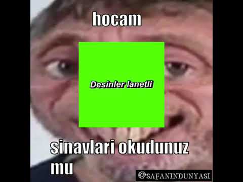herkesin aradığı yeşil ekranlar ( video fikri verin ayol )