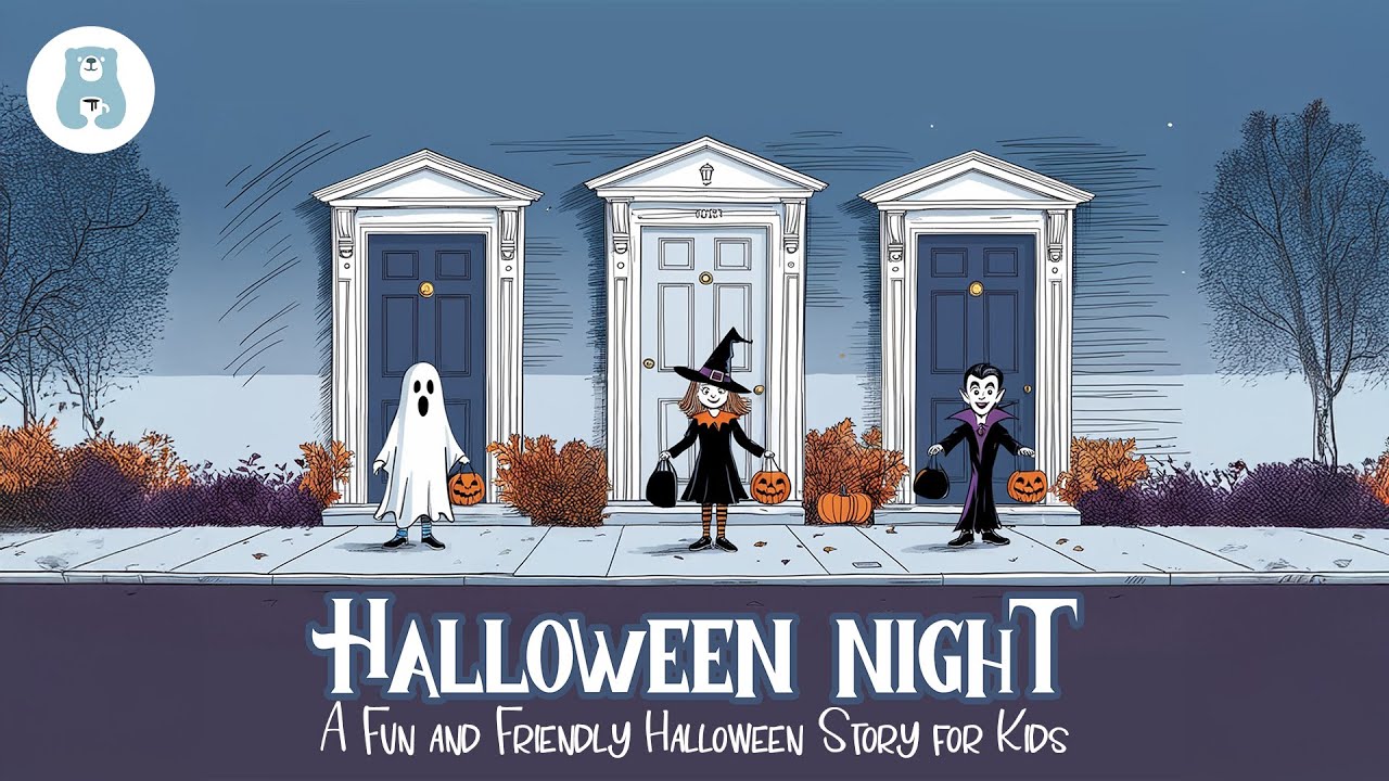 Halloween Night; A Fun and Friendly Halloween Story for Kids - YouTube