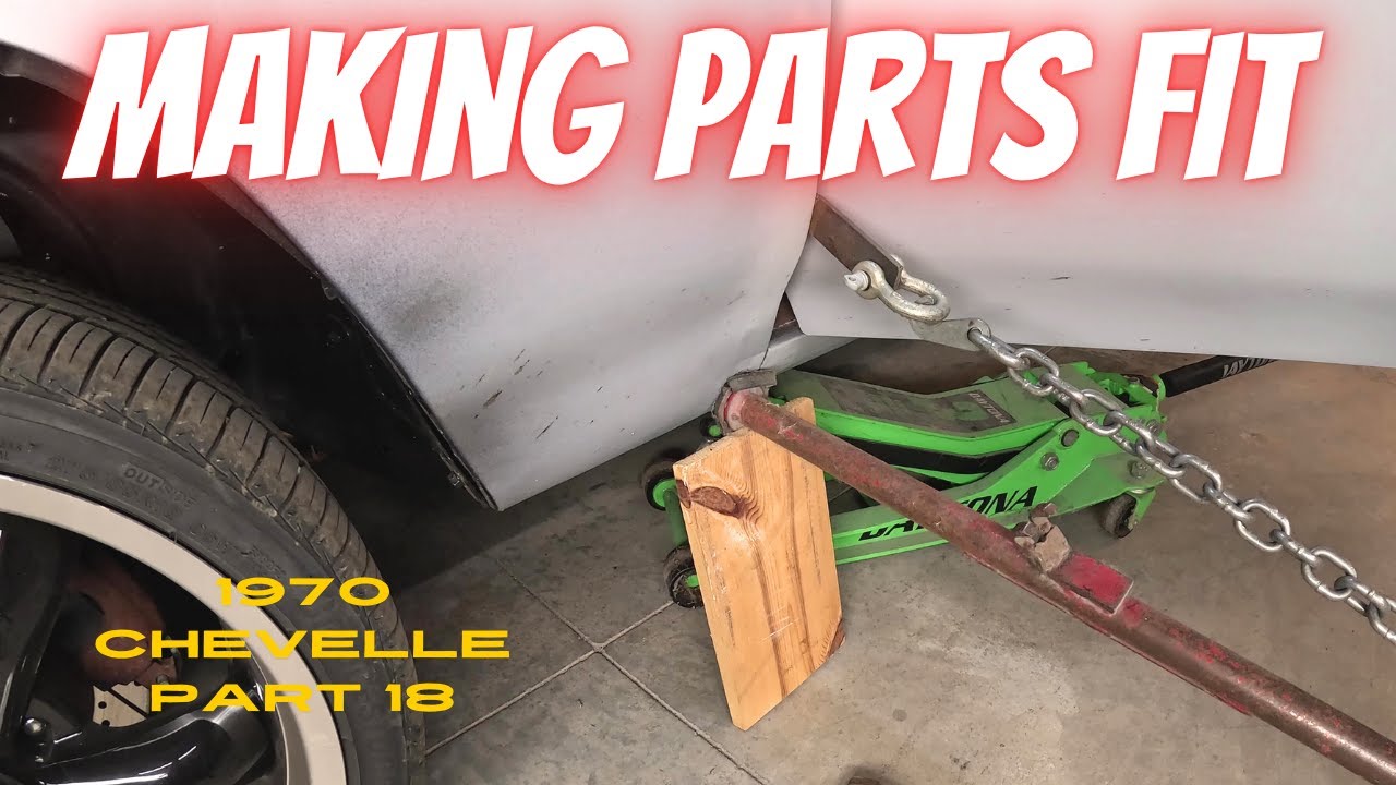 Making Aftermarket Parts Fit; 1970 Chevelle Part 18 - YouTube