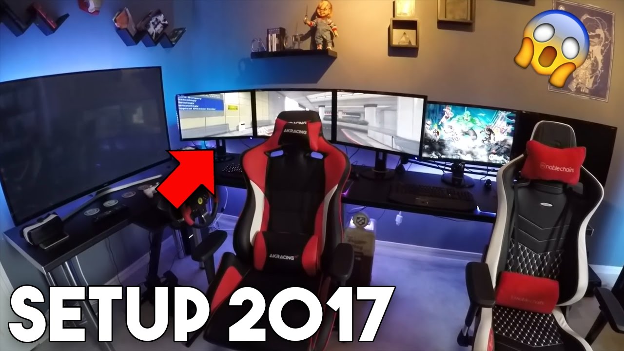 LES 5 MEILLEURS SETUP GAMING 2017 DE YOUTUBER !!! - YouTube