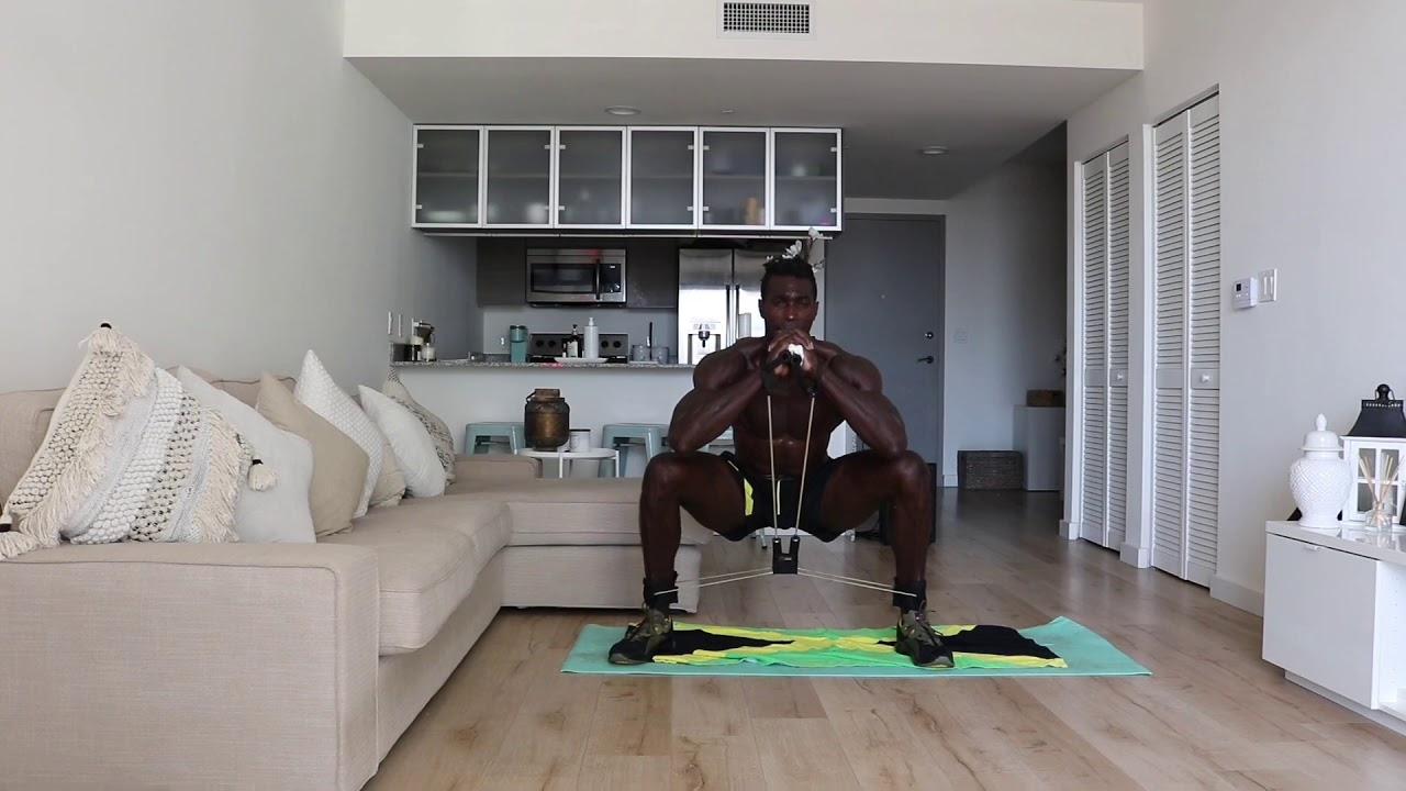 Get Completely Shredded With Resistance Bands - YouTube