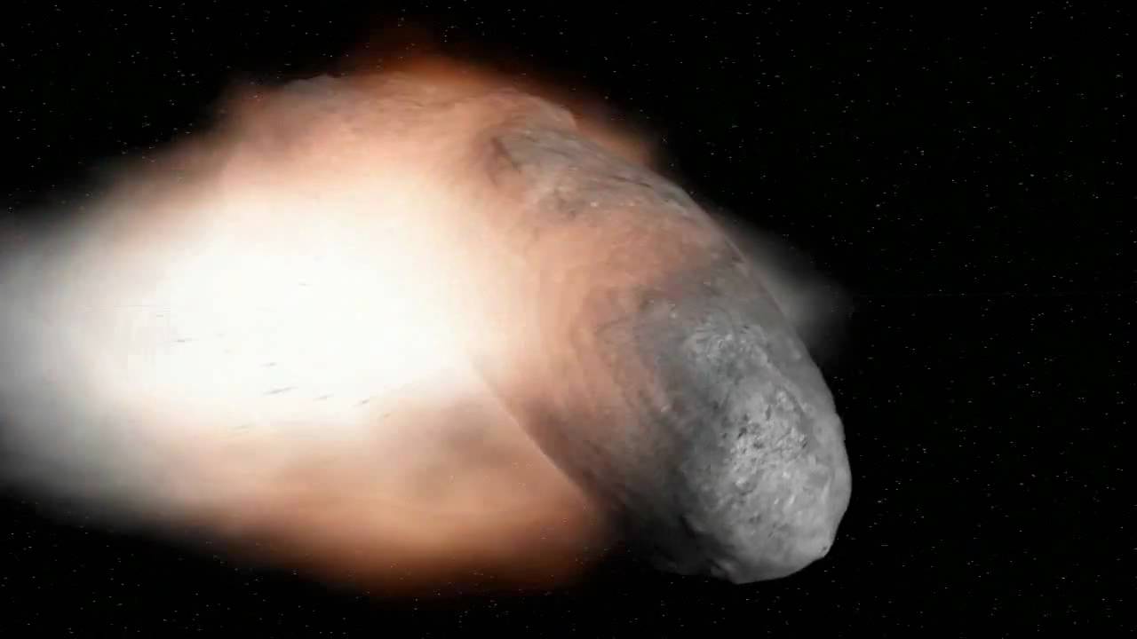 DigitalSpace: Full animation of NEO (asteroid) GT deflection for B612 ...