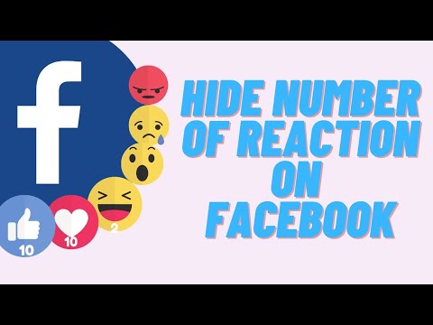 || How to Hide Number of Reaction on Facebook || - YouTube