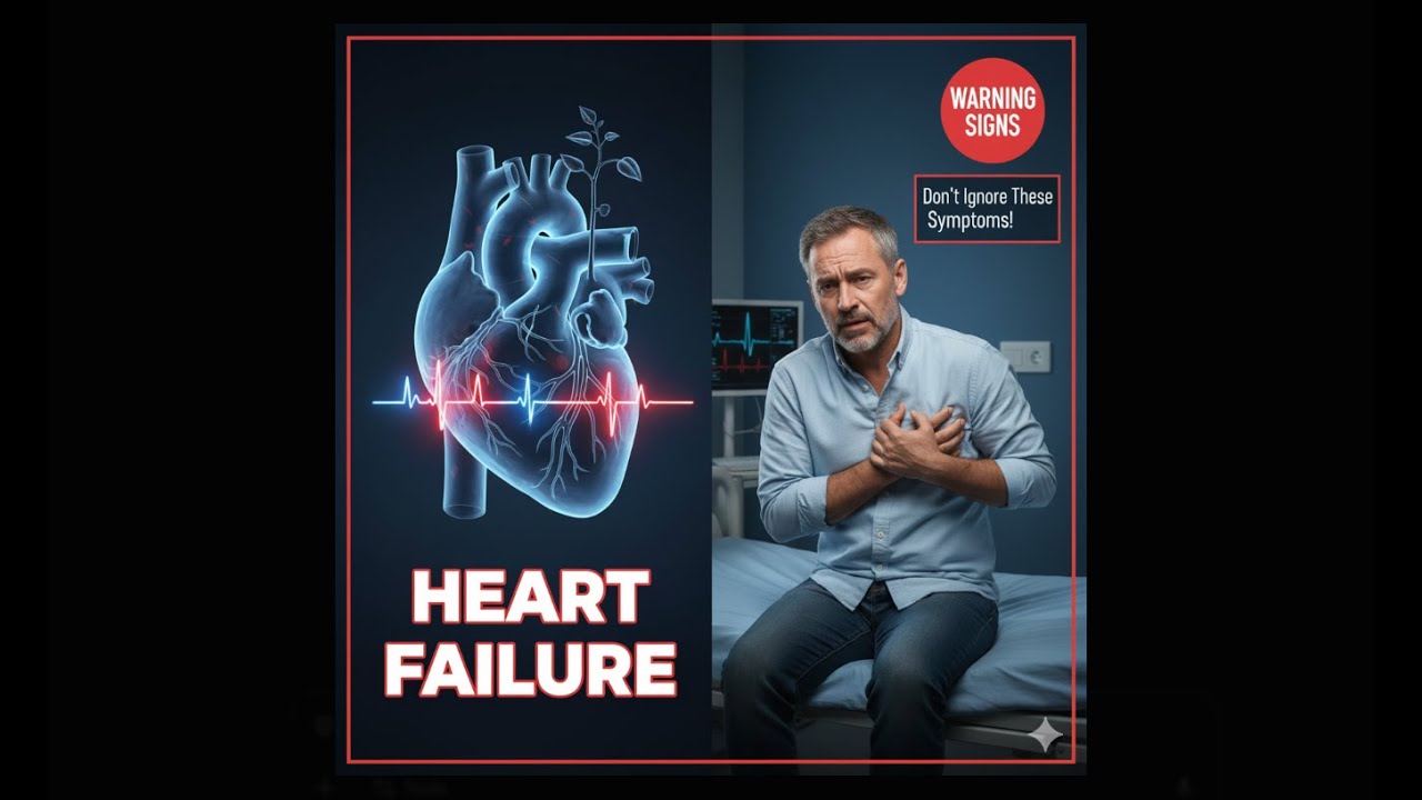 Heart Failure Explained: Causes, Symptoms & Treatment in 3 Minutes ...