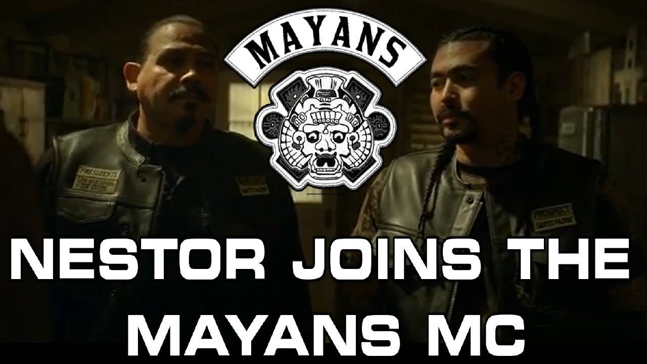 NESTOR JOINS THE MAYANS! MAYANS MC SEASON 4 - YouTube