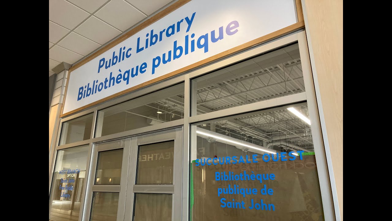 Saint John West Branch Library NEW Location - YouTube