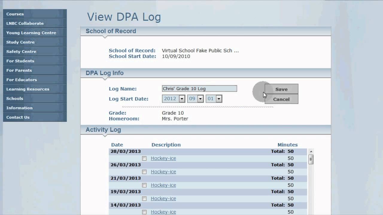 LearnNowBC DPA Tutorials - Edit DPA Log Information - YouTube