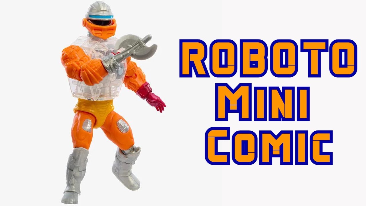 ROBOTO Mini Comic MOTU Origins Reseña Figura - Masters of the Universe ...