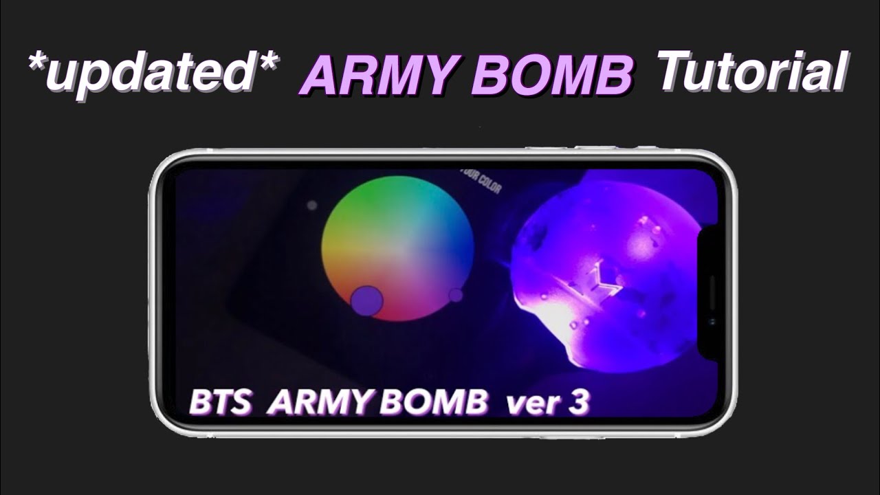 ARMY BOMB ver 3 | iPhone & Android Tutorial - YouTube