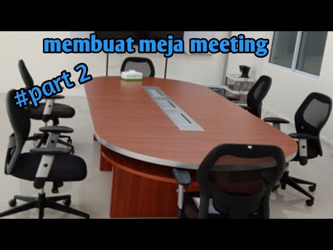 Membuat meja meeting #part 2 - YouTube