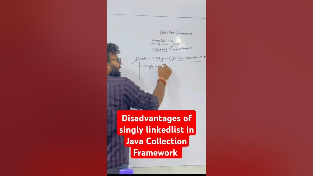 Disadvantages of Singly Linked list Data Structure in Java Collection ...