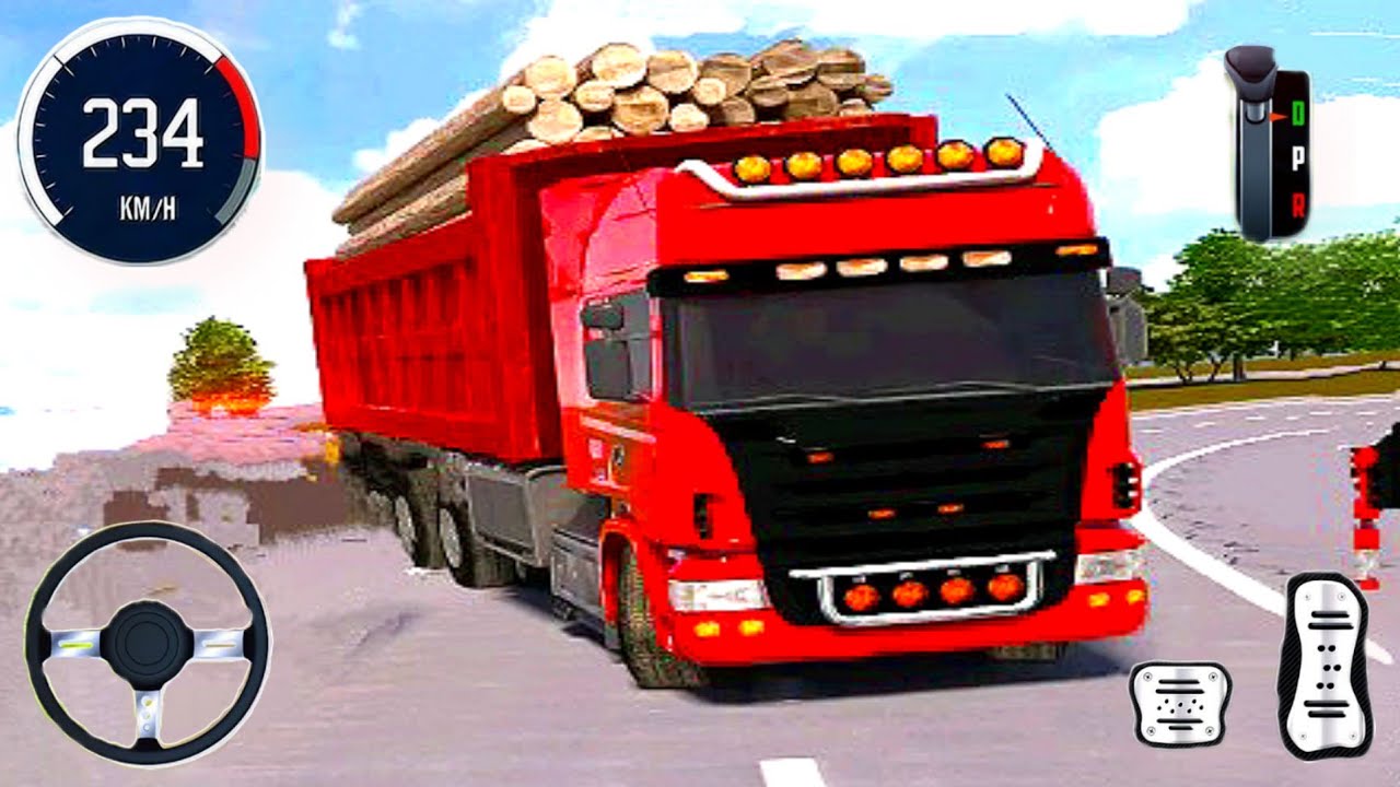 Indian Real Cargo Truck Driver Game - Heavy Truck Offroad Simulator ...