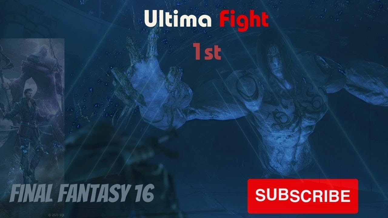 Final Fantasy 16 Gameplay Cutscene - Ultima Fight (1st Form) PS 5 - YouTube