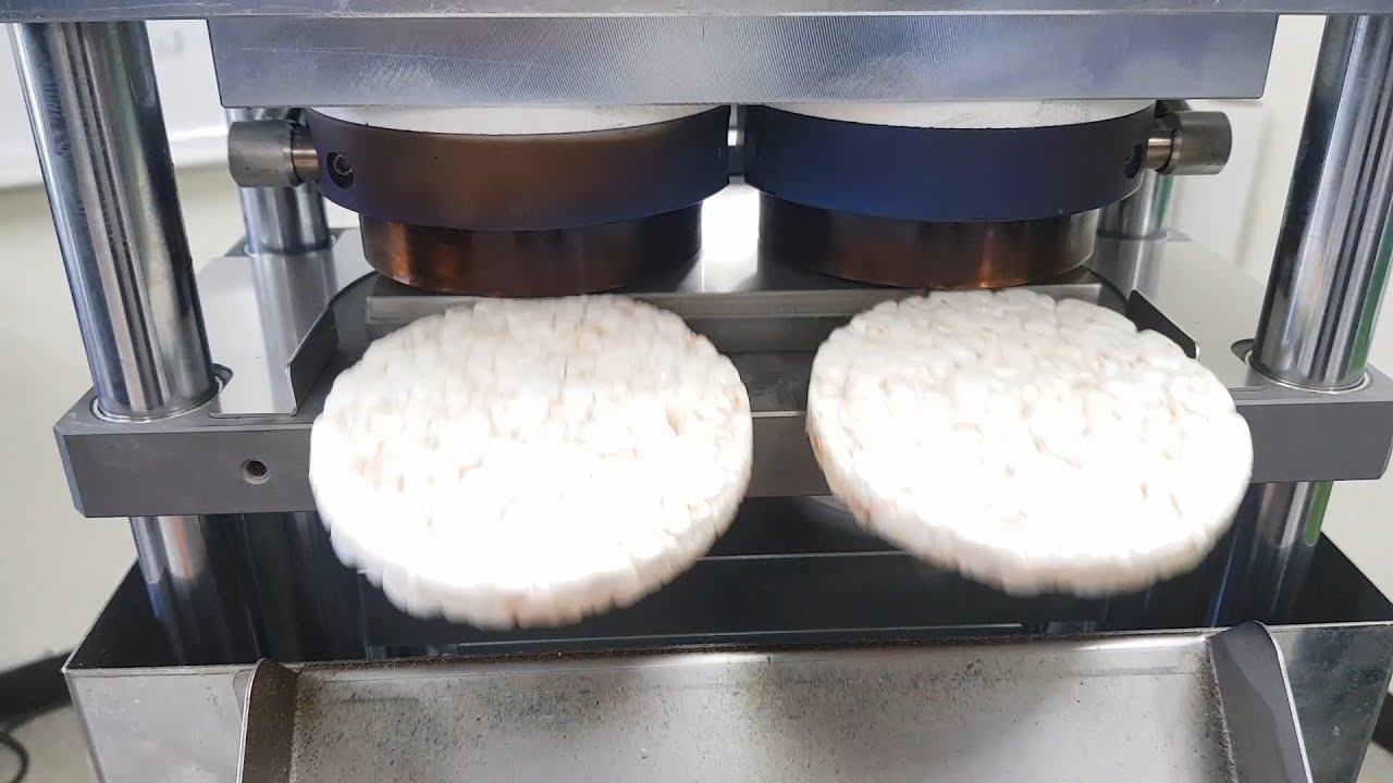 Test Result of Rice Cake Machine SYP9002 for Ukraine 220520 - YouTube