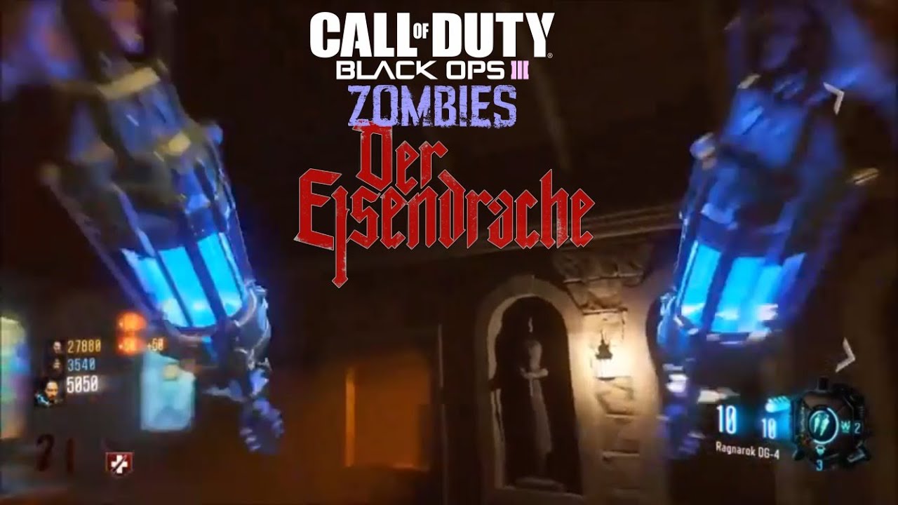 BLACK OPS 3 ZOMBIES TUTORIAL "RAGNAROK DG-4" UPGRADE EAZY WALKTHROUGH ...
