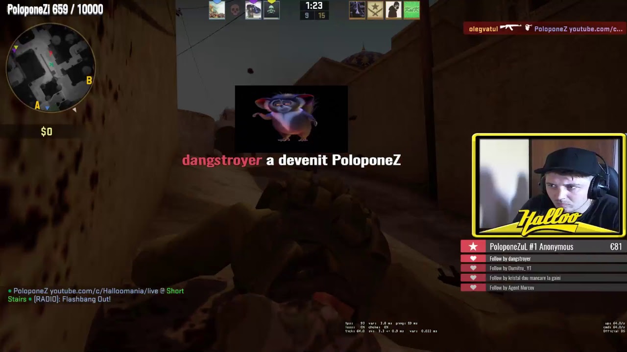 ~ Live ~ Buna Dimineata ! Cs Go Caterinca Pana Dorm ! MOR DE SOMN Farse ...