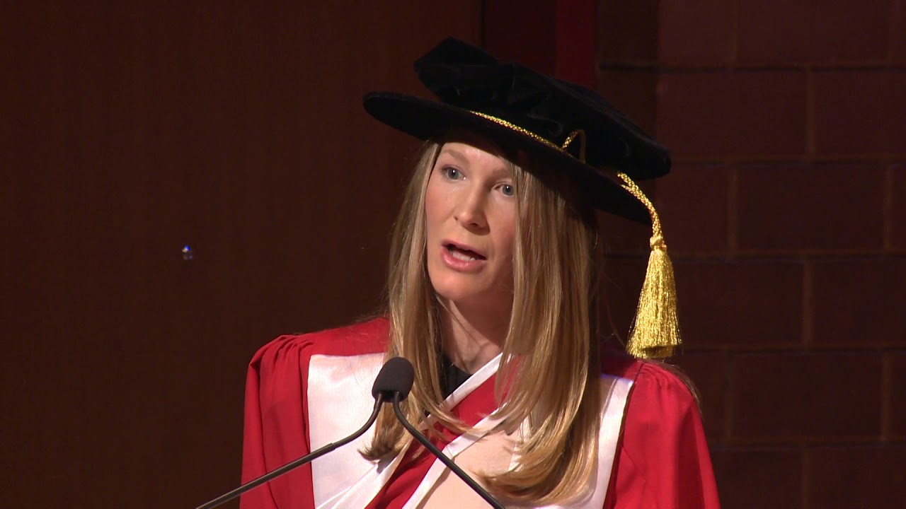 Dr Marcy McCall MacBain - 24 May 2018 4pm Graduation Address - YouTube