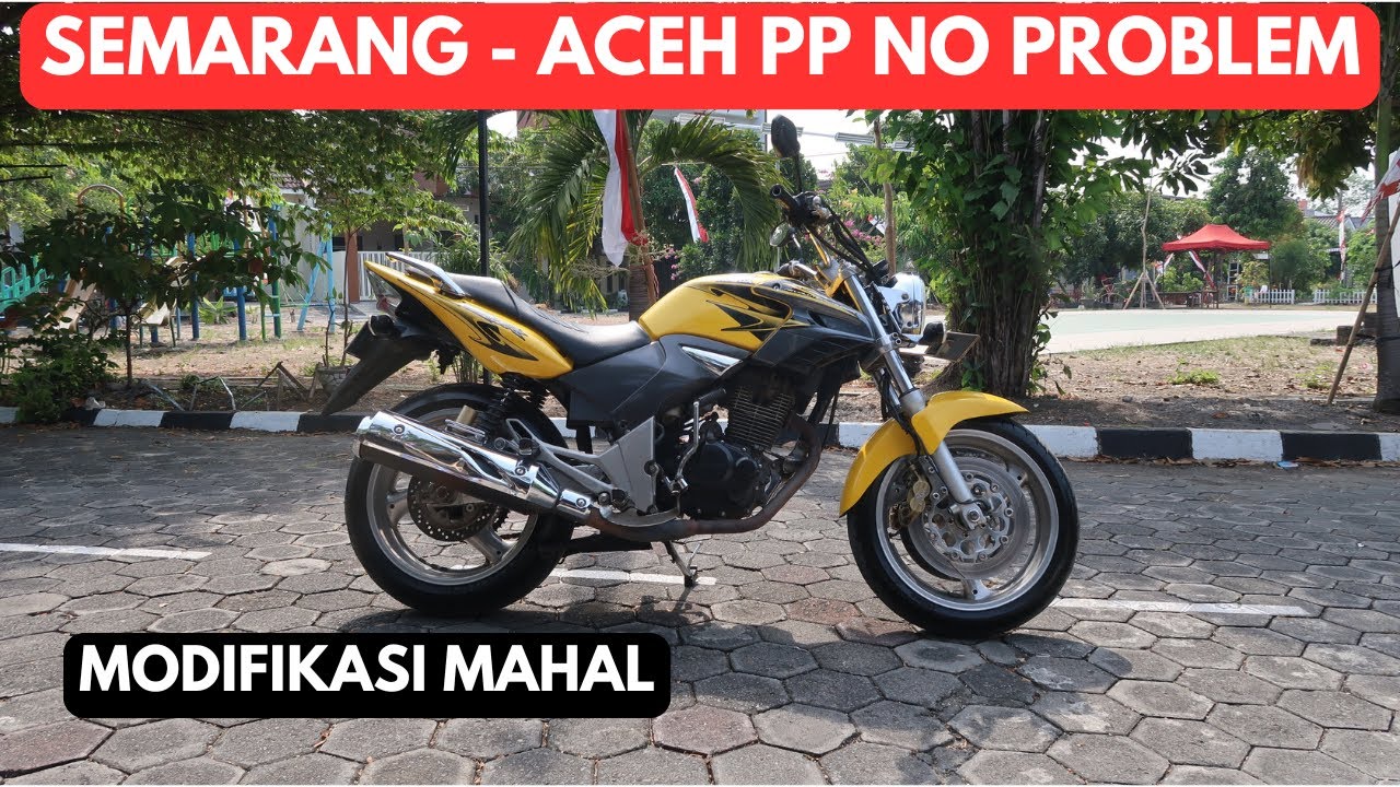 Buat Touring Lintas Sumatera || Honda Tiger Lawas Tahun 1994 - YouTube