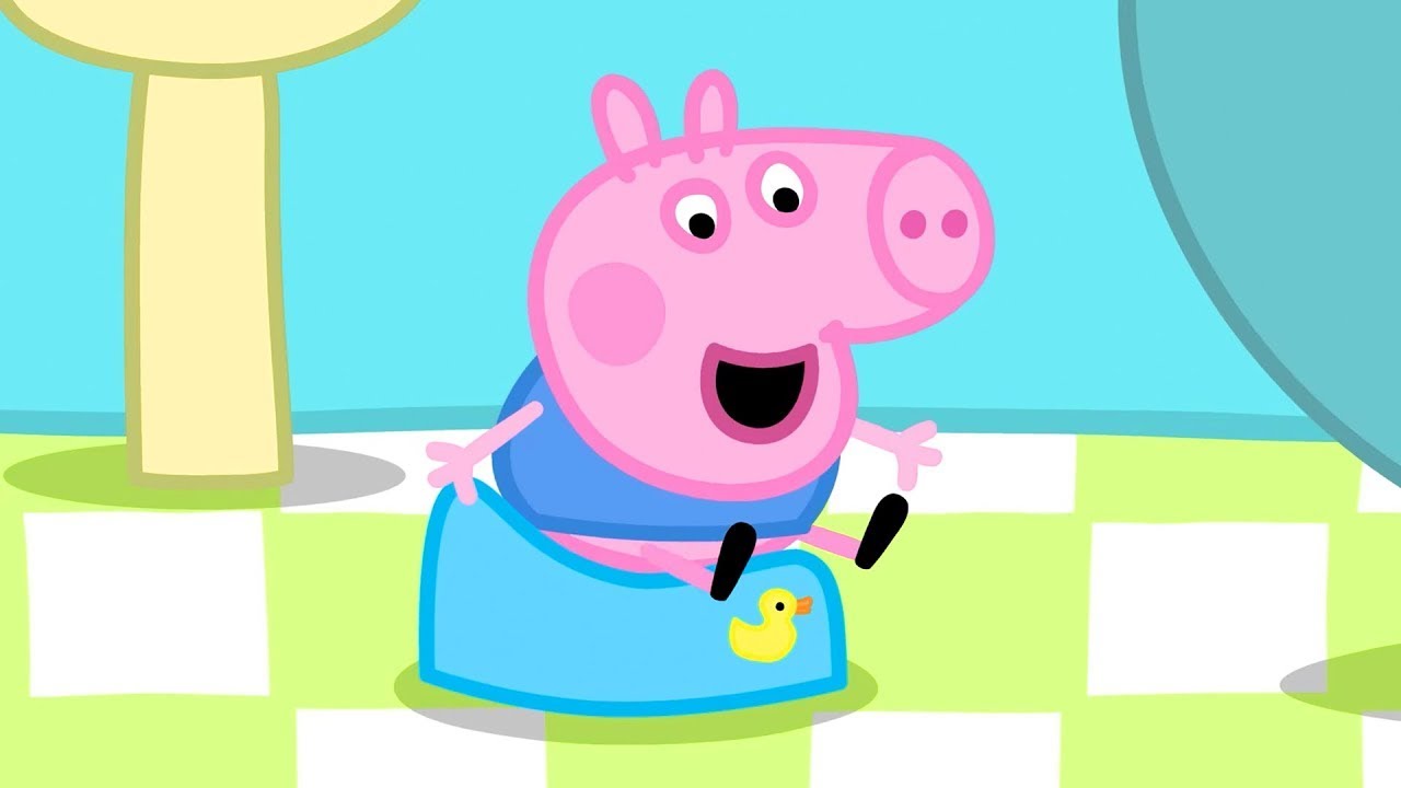 Peppa Pig Helps George Learn How To Use The Potty 🐷 🚽 Adventures With ...