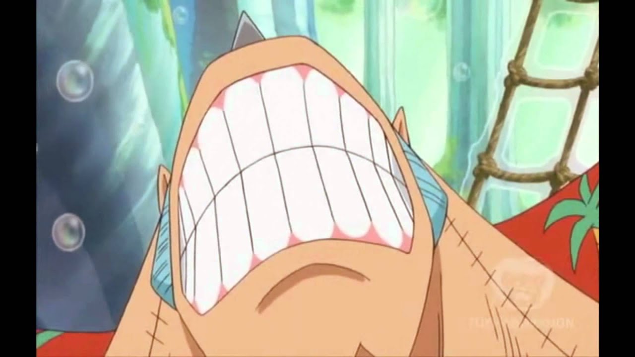 One Piece - Franky tries to impress Robin HD - YouTube