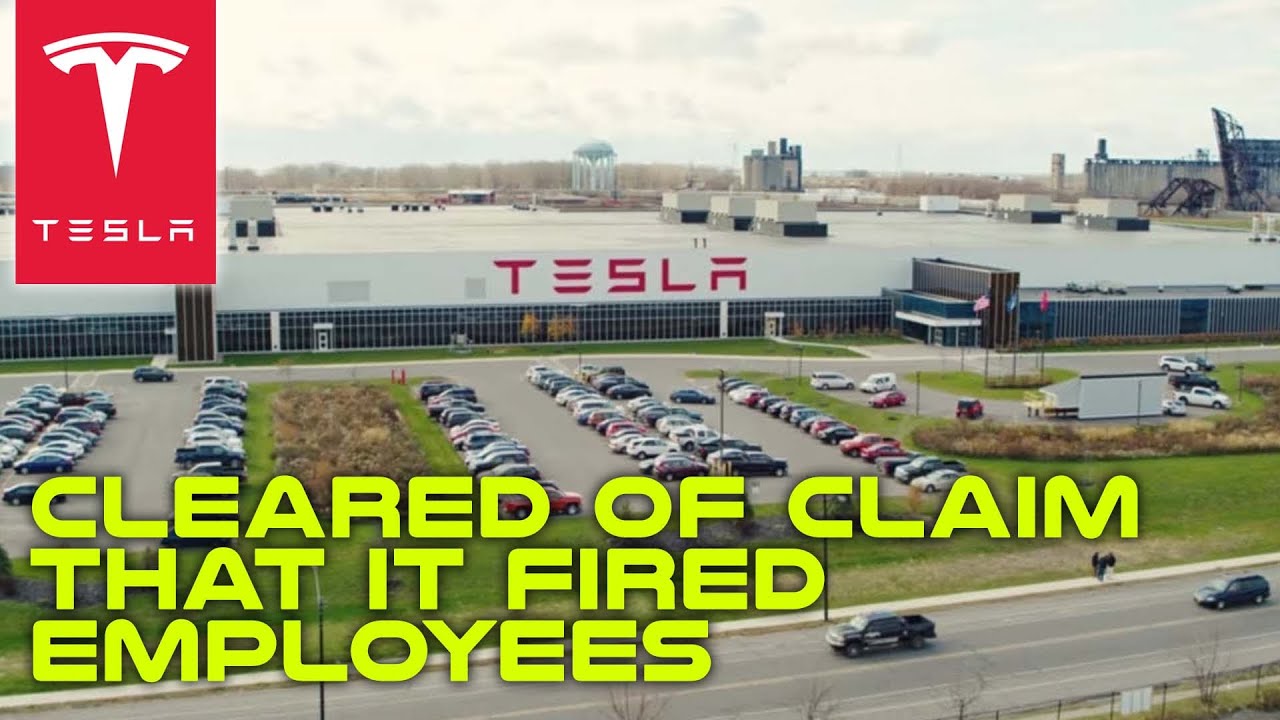 Tesla Cleared of Claim That it Fired Employees For Unionizing - YouTube