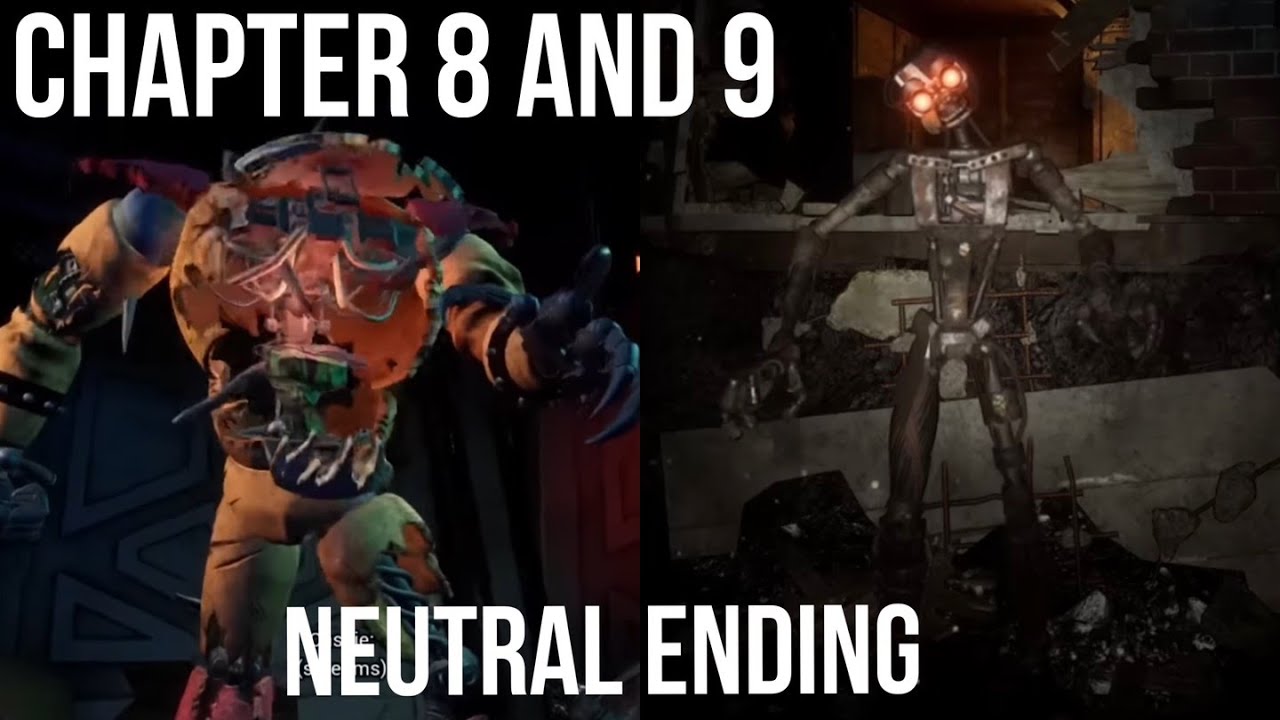 FNAF: Security Breach | Ruin DLC Chapter 8 and 9 Walkthrough (Neutral ...