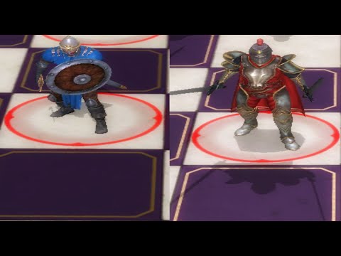 Battle Chess Game Of Kings 4 Pawn vs Knight Battle 1 - YouTube