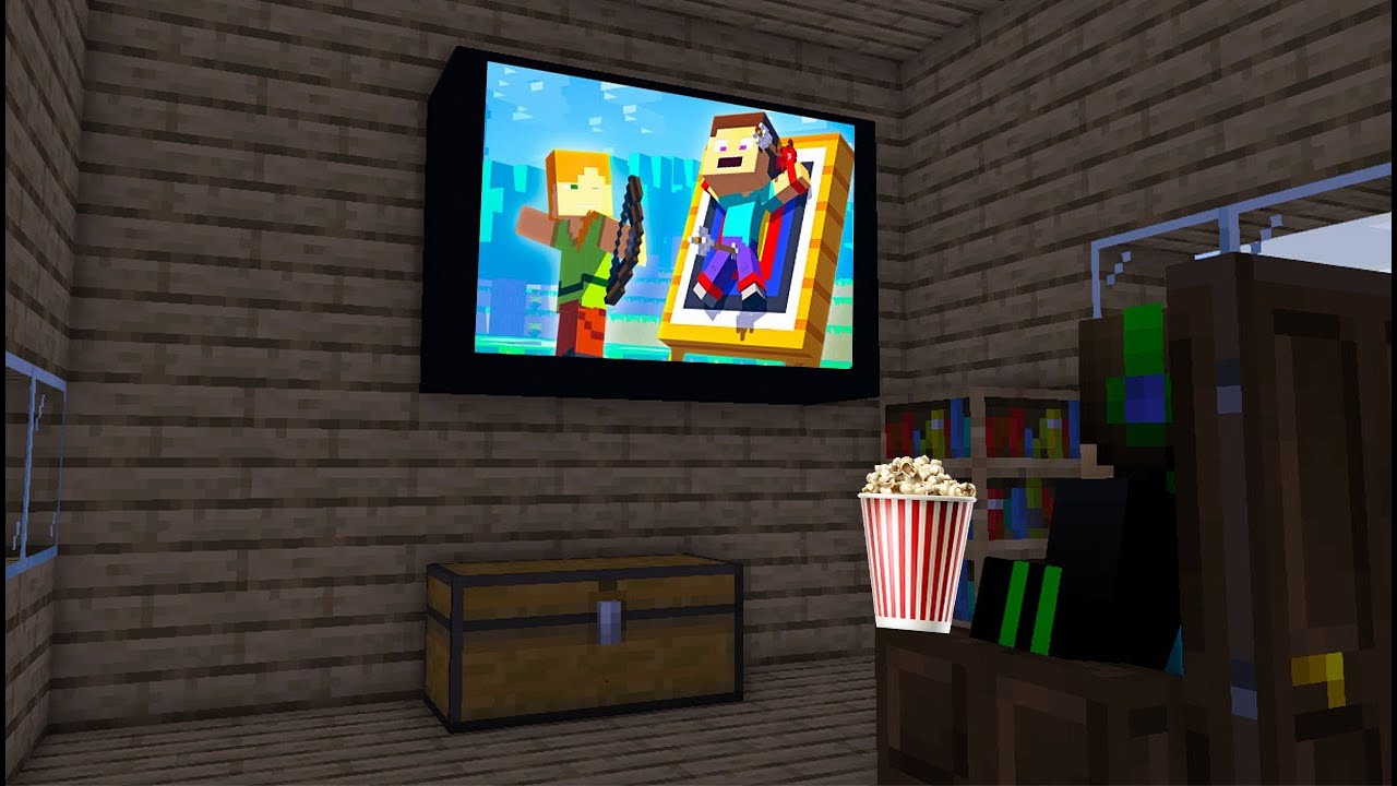 Watching Minecraft The Movie - YouTube