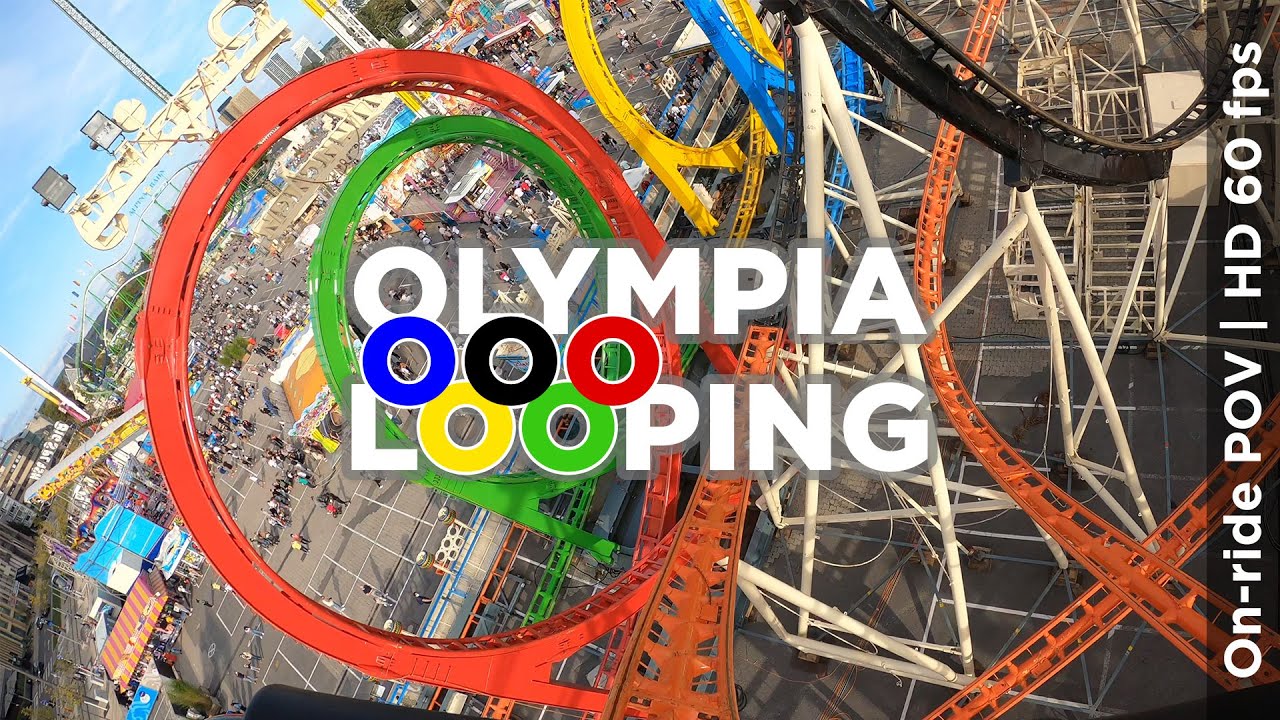 Olympia Looping - Fun um Glacis [On-ride POV] | Luxembourg | 2021 - YouTube