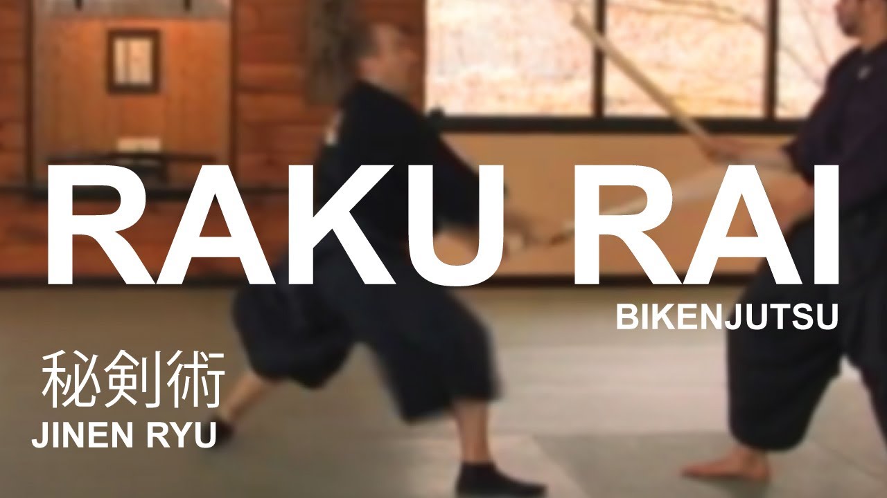 Kenjutsu: Raku Rai 落雷 Jinen Ryu Bikenjutsu - YouTube