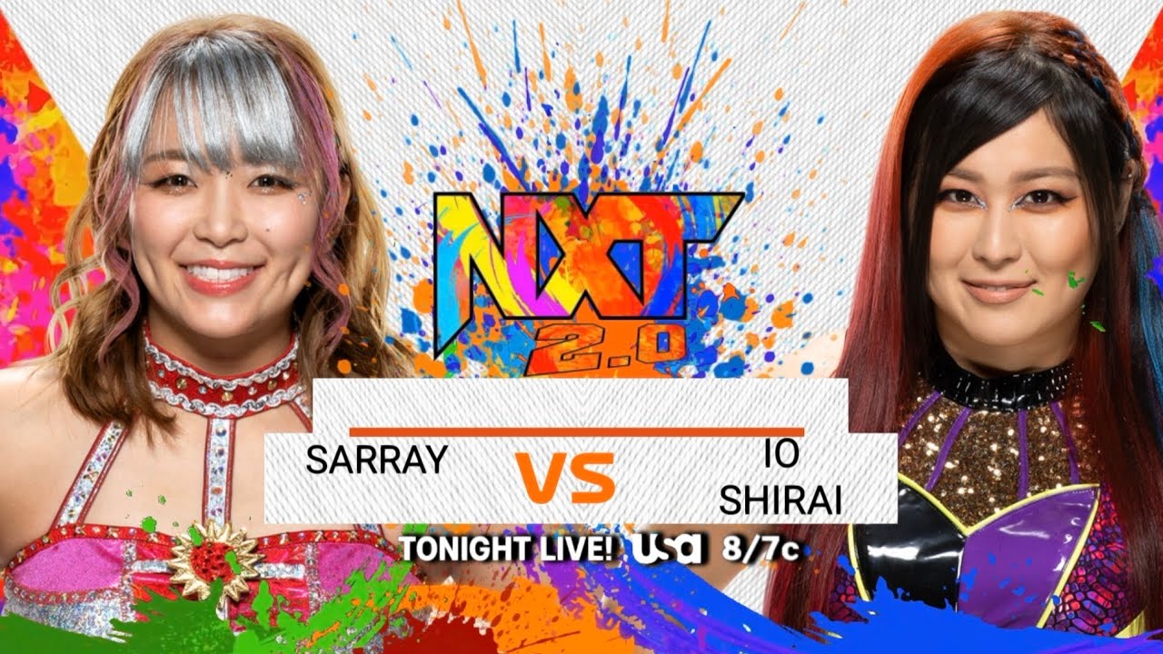 WWE 2K22 Dream Match Sarray vs. Io Shirai: NXT 2.0 2022 Dream Match ...