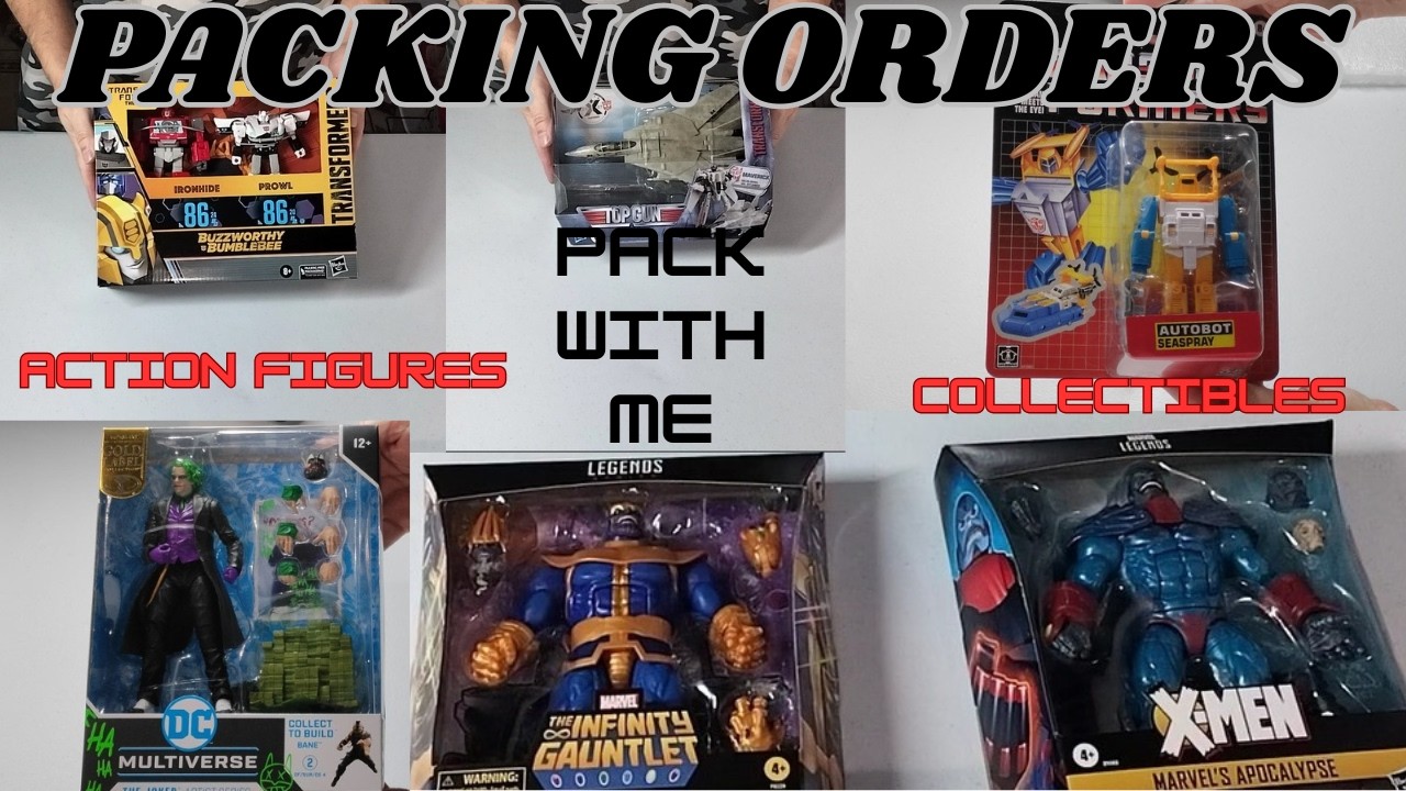 Packing orders for my small business | Action Figures | Transformers ...