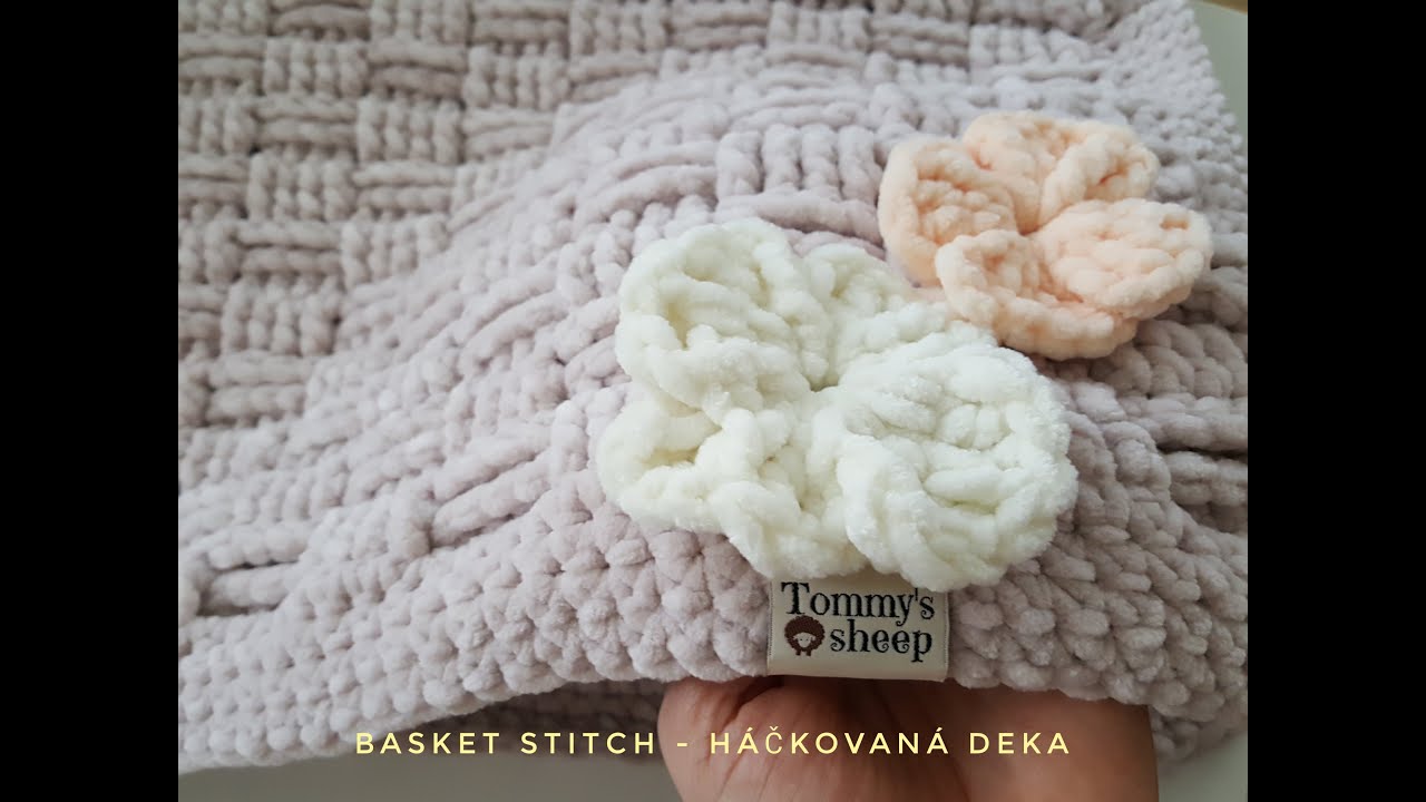 Háčkovaná deka pro miminko SNADNO a RYCHLE - YouTube