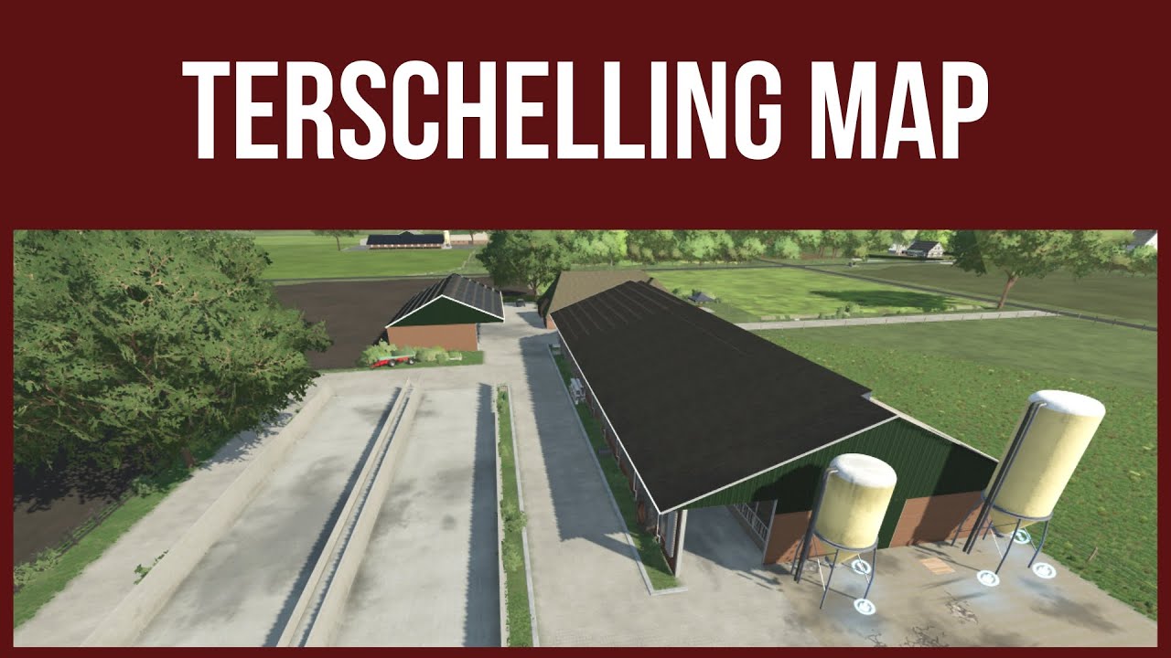 TERSCHELLING MAP – First Look & Map Tour – Farming Simulator 22 - YouTube