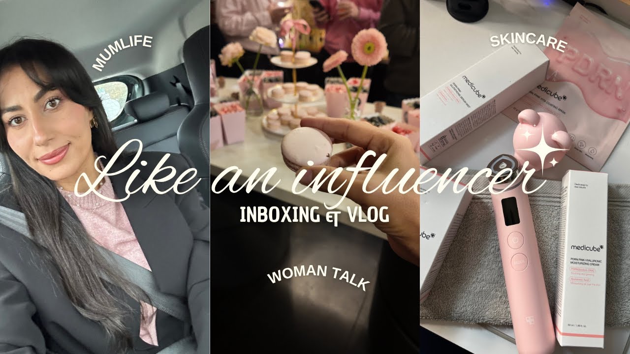 VLOG #15 : like an influencer : vlog & inboxing ..... 🍂🤎 💎 بكل صراحة ...