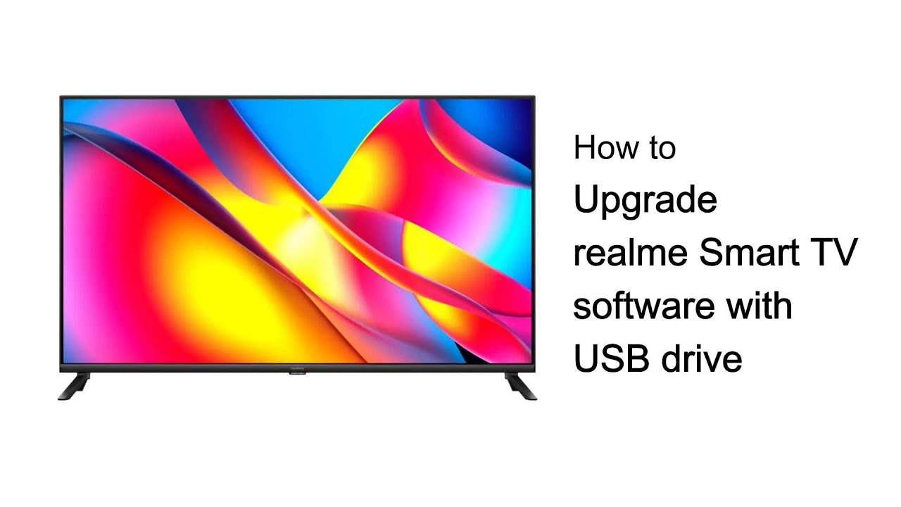 realme | Quick Tips | How to upgrade realme Smart TV software with USB ...