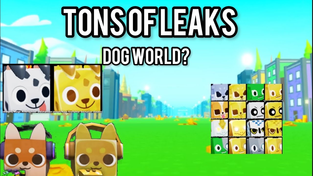 PSX LEAKS! [DOG WORLD 🌎?!] -Roblox - YouTube