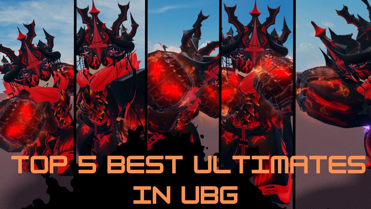 Top 5 best ultimates in untitled boxing game - YouTube
