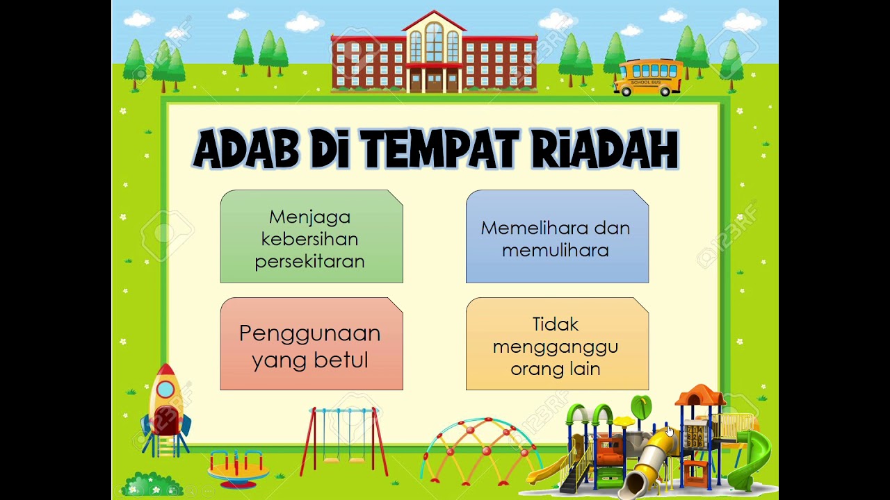 ADAB DI TEMPAT RIADAH - YouTube