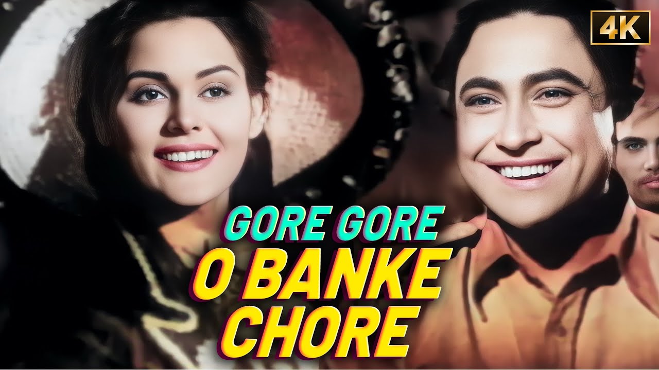 Gore Gore O Banke Chore | Classic Duet by Lata Mangeshkar & Amirbai ...