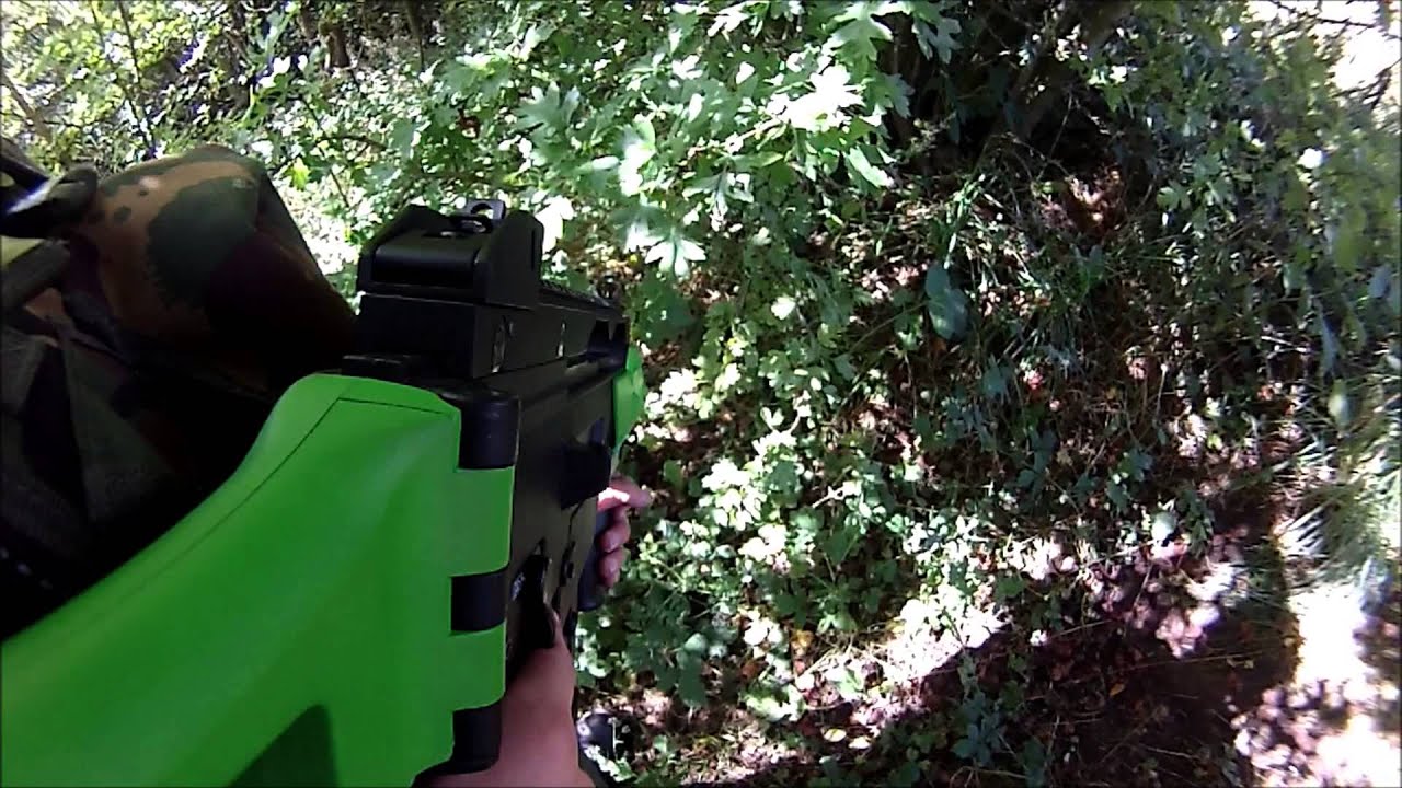 NTAC Airsoft 18/8/13 Flag take down (JG G36c gameplay) - YouTube