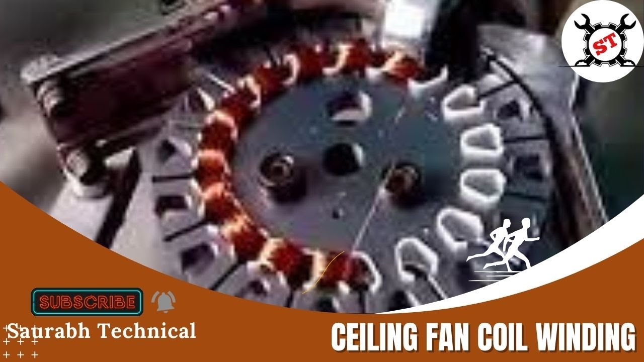 Ceiling Fan Coil Winding || Saurabh Technical - YouTube