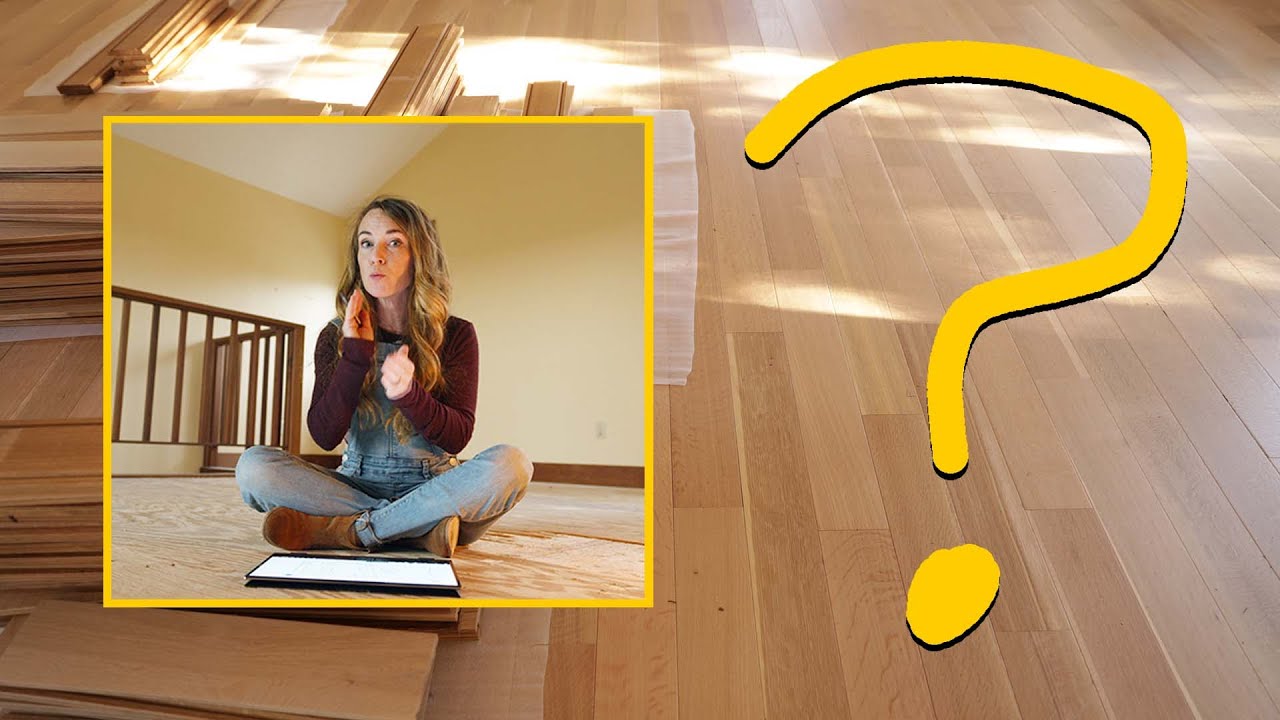 Installing Hardwood Floors - Which Direction? - YouTube