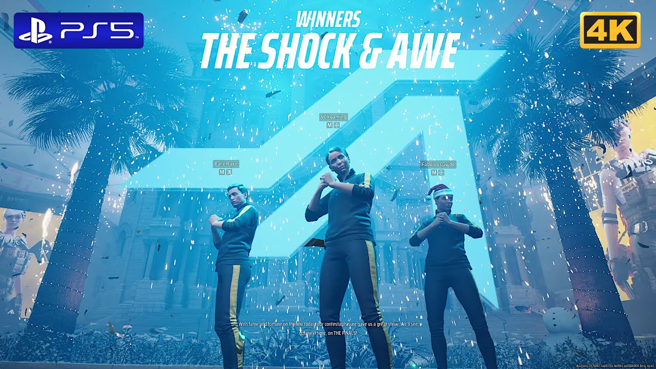 The Finals PS5 4K 60FPS Gameplay - YouTube