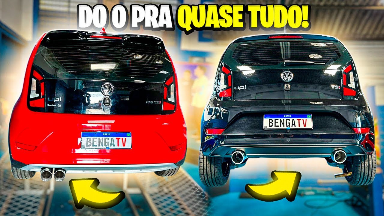 FAZENDO DOIS PROJETOS COMPLETOS DE UP TSI NA OFICINA DO BENGA TV - YouTube