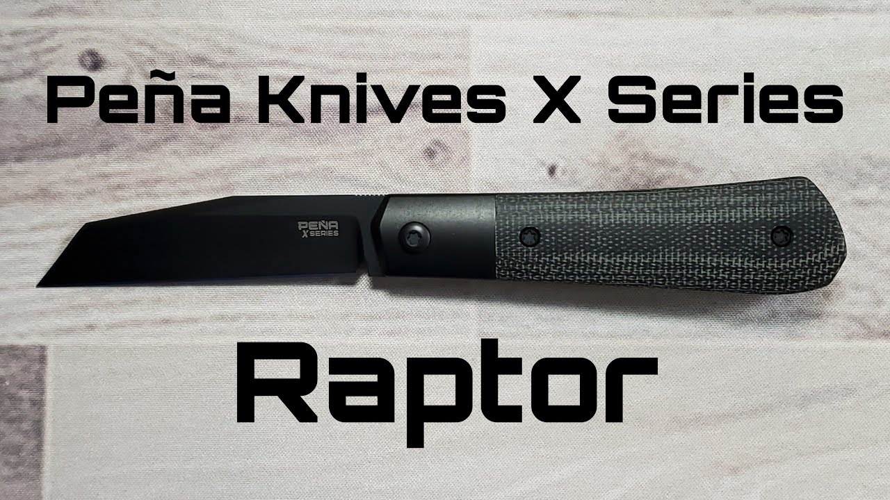 The Pena Knives X Series Raptor: A Classic Mild Mannered Review - YouTube